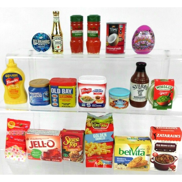 Zuru | Toys | Zuru Mini Brands Lot Of 9 Food Foods Series 2 Gold ...